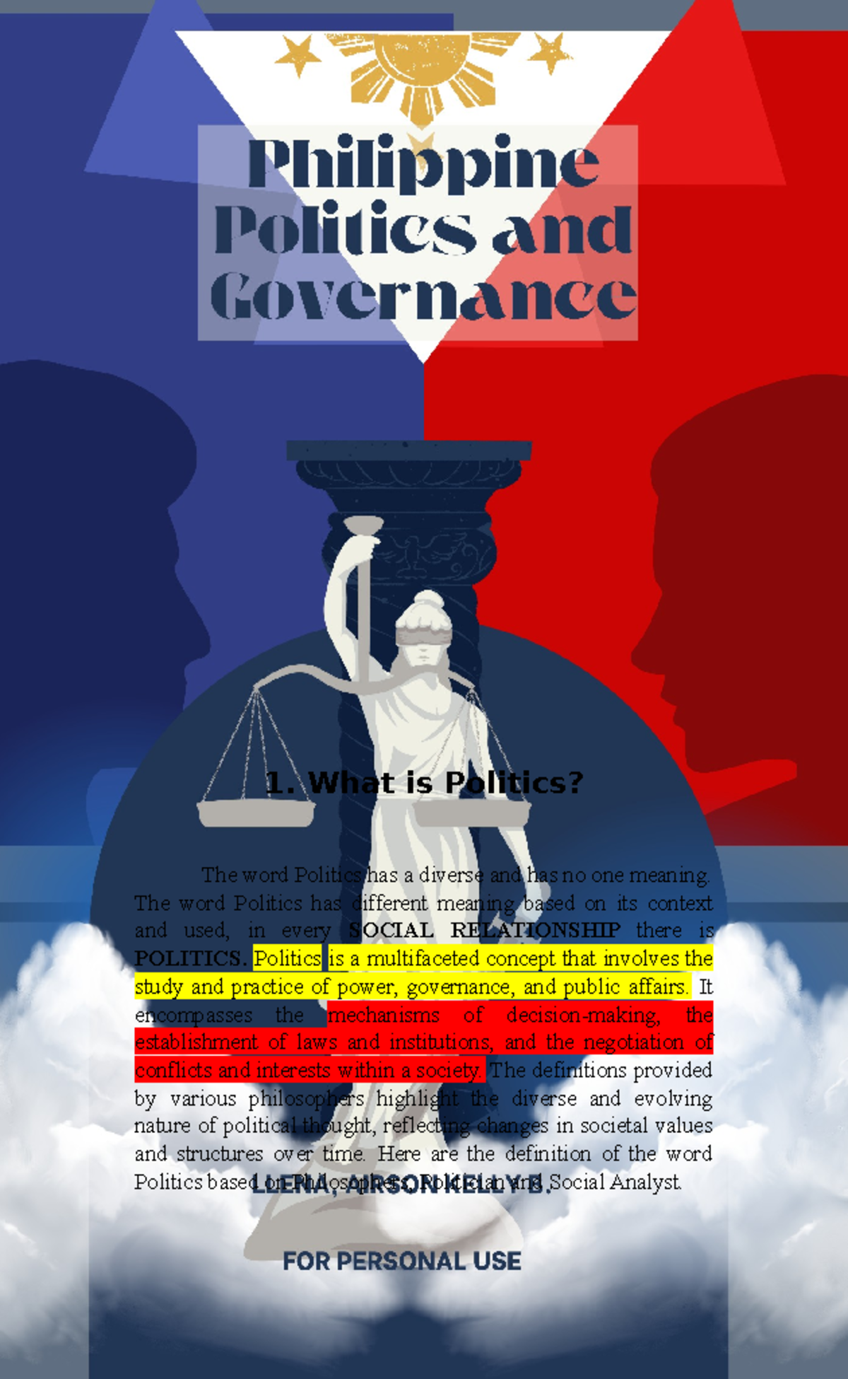 ALL About Politics (Meaning, Views, Connections and Values) - 1. What ...