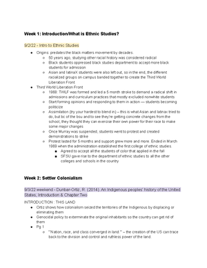 ETHN 3 - Policy Statement - ETHN 3: Making Culture: Ethnic Studies ...