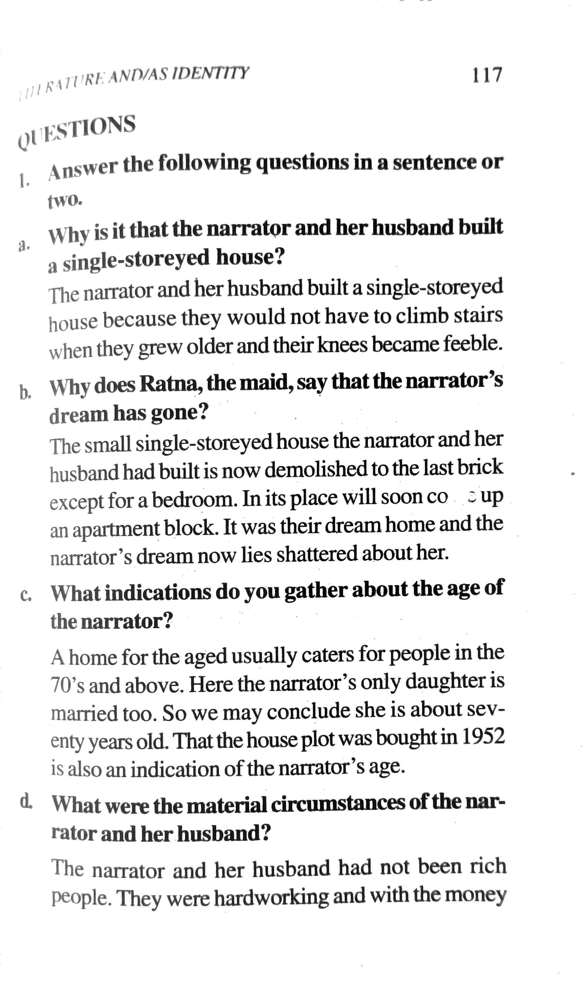 That Deep Silence - B.com computer application - Studocu