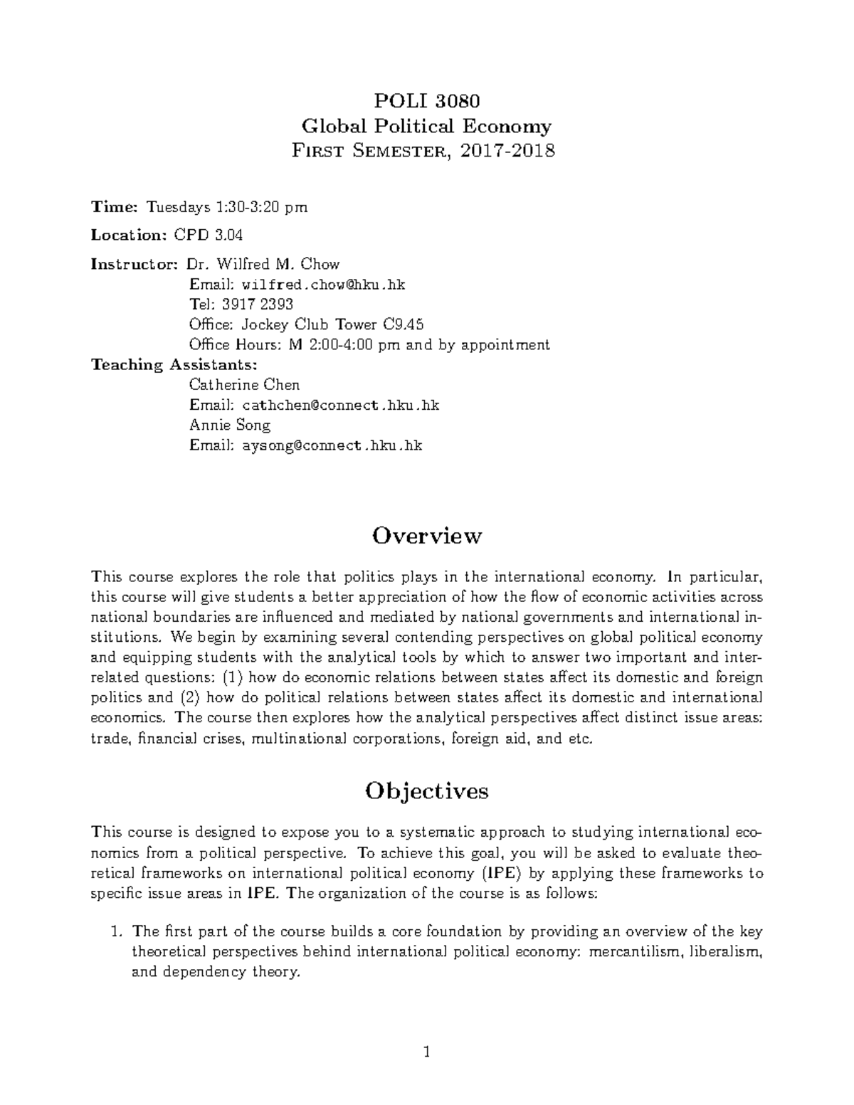 Global Political Economy 2017 syllabus - POLI 3080 Global Political ...