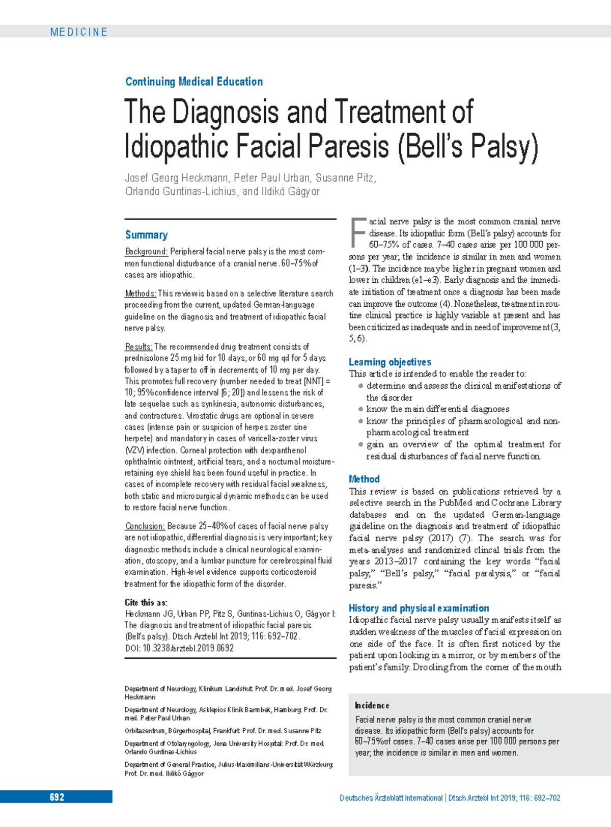 Dtsch Arztebl Int-116 0692 - Continuing Medical Education The Diagnosis ...