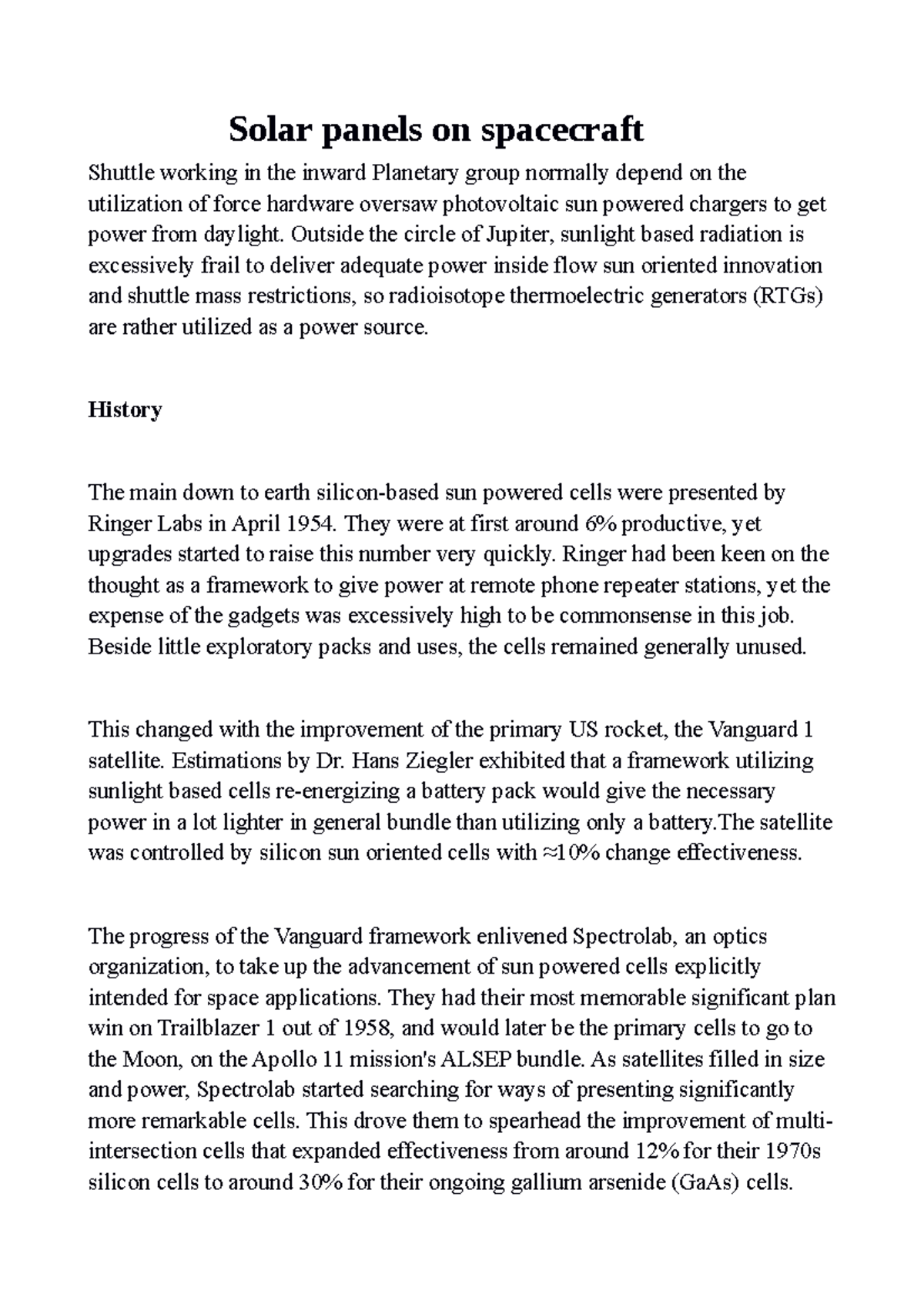 Solar panels on spacecraft - Solar panels on spacecraft Shuttle working ...