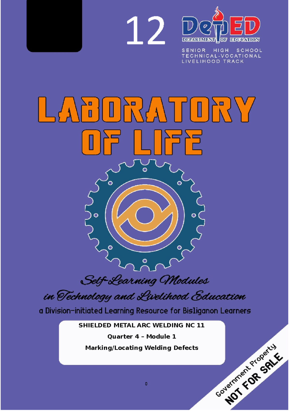 SMAW12-quarter 4 module 1 - 12 SHIELDED METAL ARC WELDING NC 11 Quarter ...