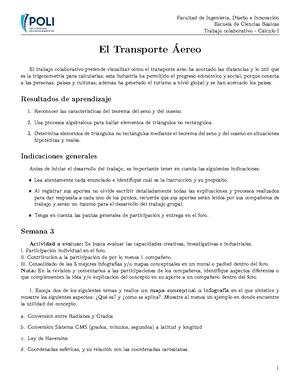 Entrega semana 5 - fgjgh - C. Construya un triángulo con base en 3 ...