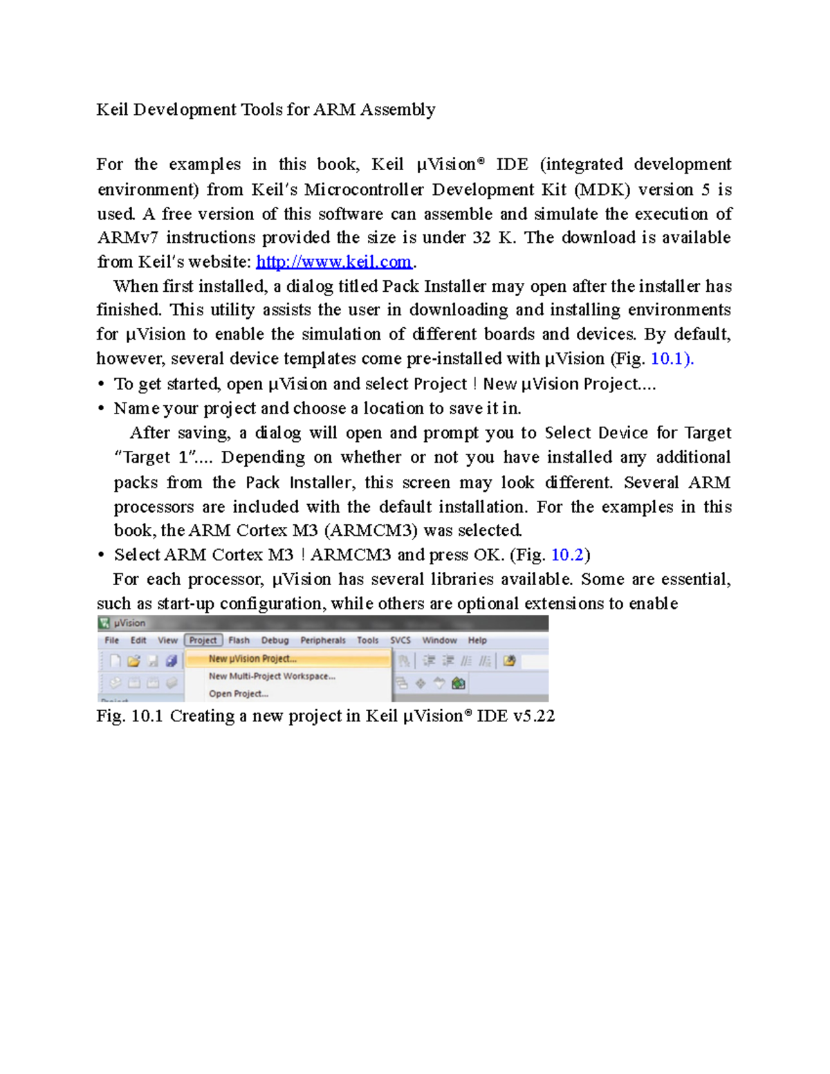 Keil Development Tools for ARM Assembly - A free version of this ...
