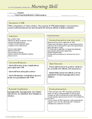 Peripheral Catheter Insertion - NUR 233 - ACTIVE LEARNING TEMPLATES ...