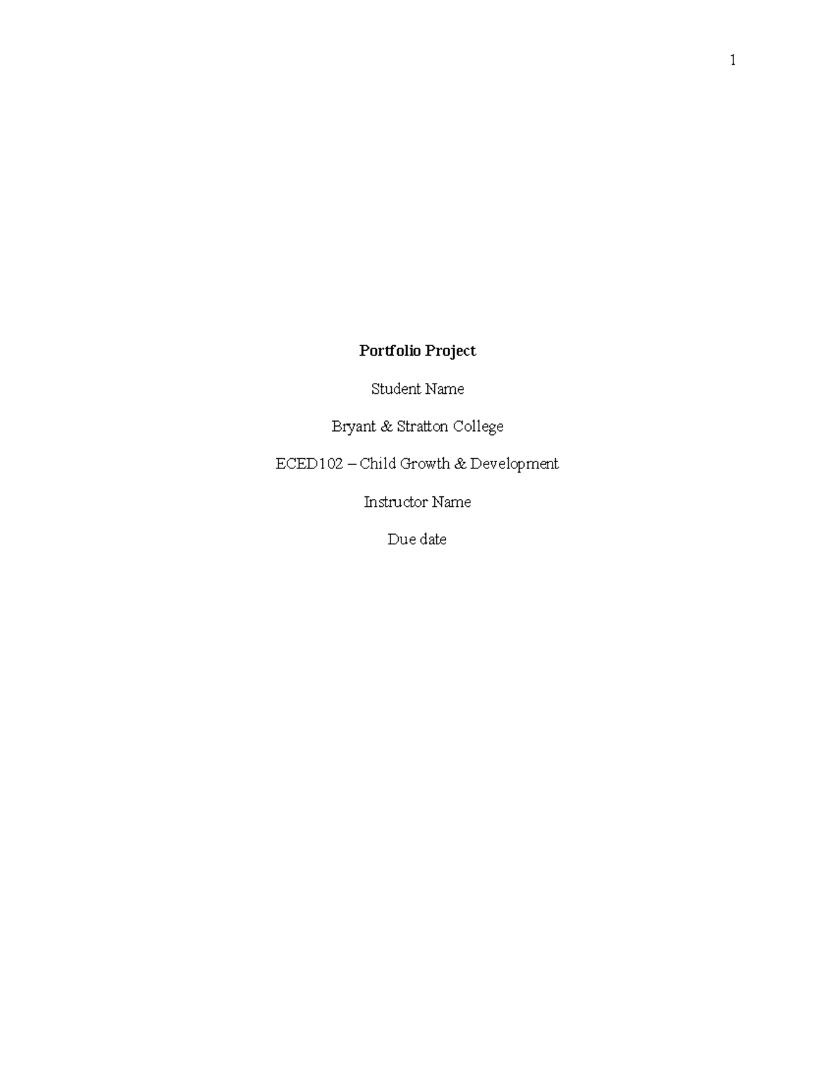 ECED102 - Portfolio Project Template - Portfolio Project Student Name ...