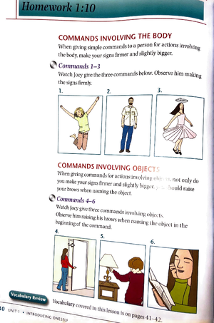 ASL 1 - 4.1 Homework - Contrastive Structure Iva demonstrates ...