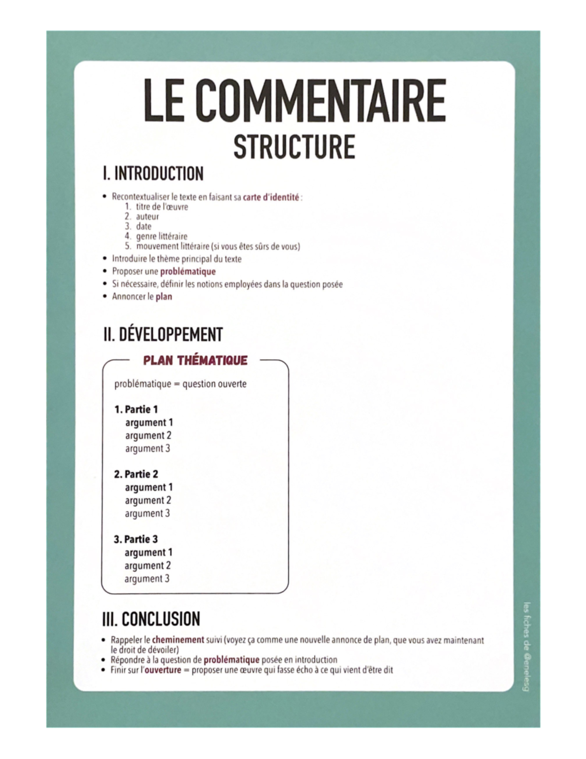 Méthodologie - Méthodologie de la dissert mais également du commentaire ...