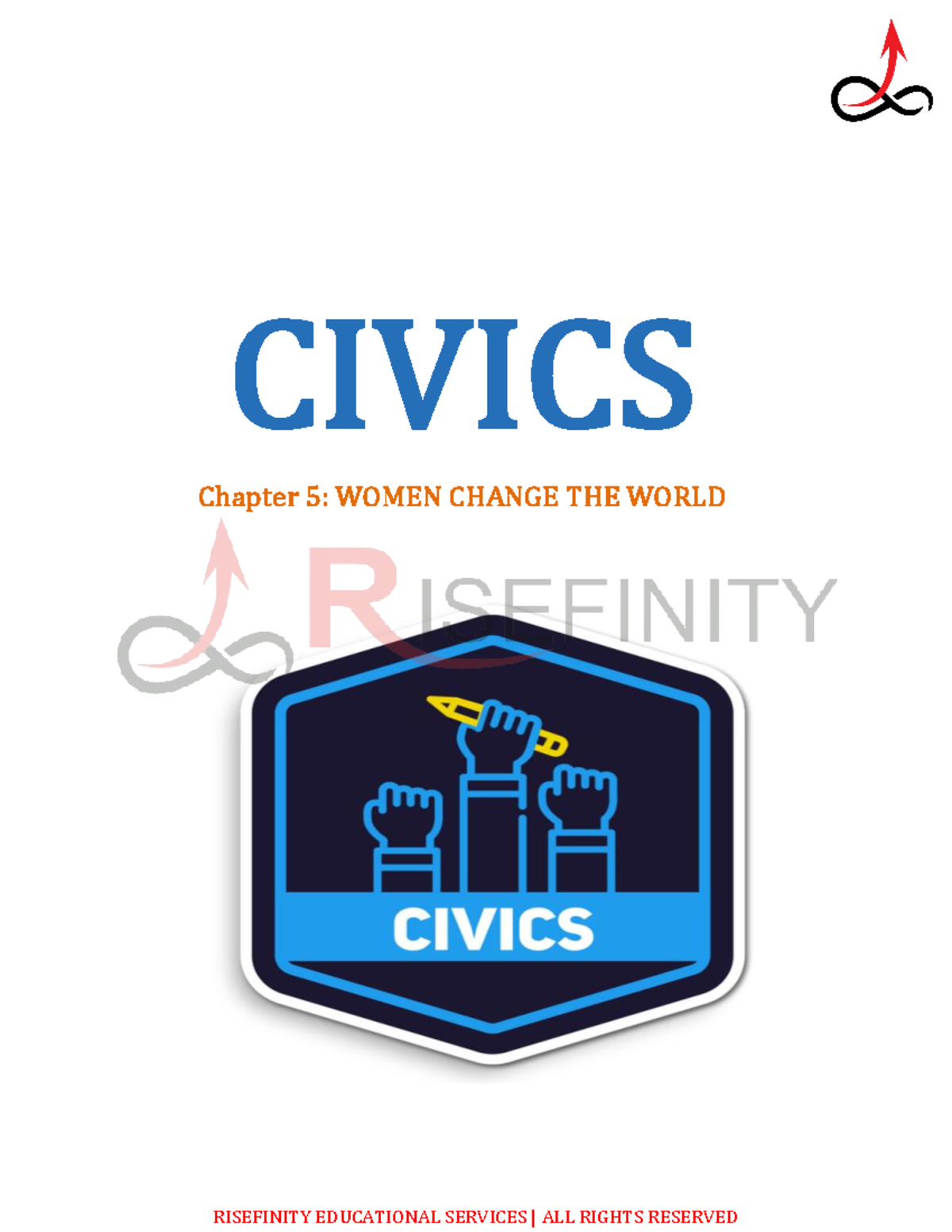 Chapter 5 Women Change the World - CIVICS Chapter 5: WOMEN CHANGE THE ...