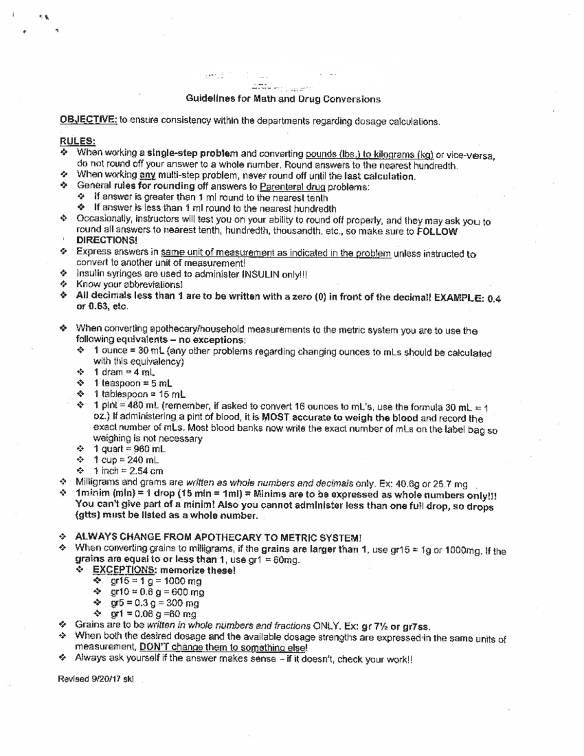 ASN+Guidelines+for+Math Drug+Conversions - NURS 1000 - Studocu