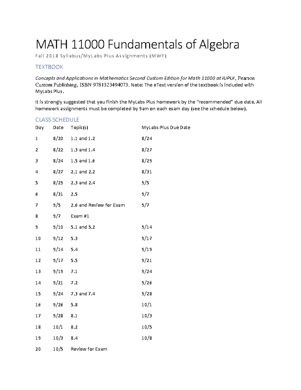 Syllabus-math-11000 - Important student documents for Math 11000 - MATH ...