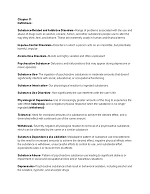 Psych 270 Chapter 12 Notes - Chapter 12 Definitions: Personality ...