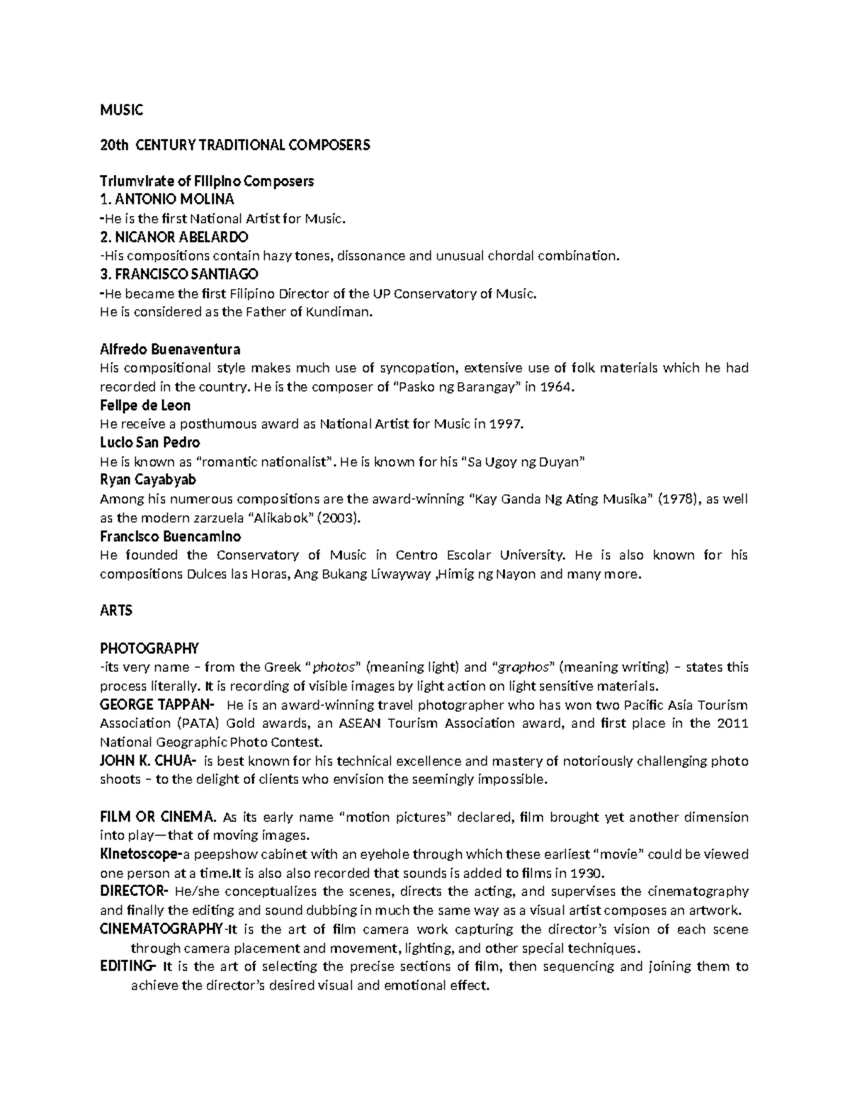 Q3- Reviewer - MUSIC 20th CENTURY TRADITIONAL COMPOSERS Triumvirate of ...