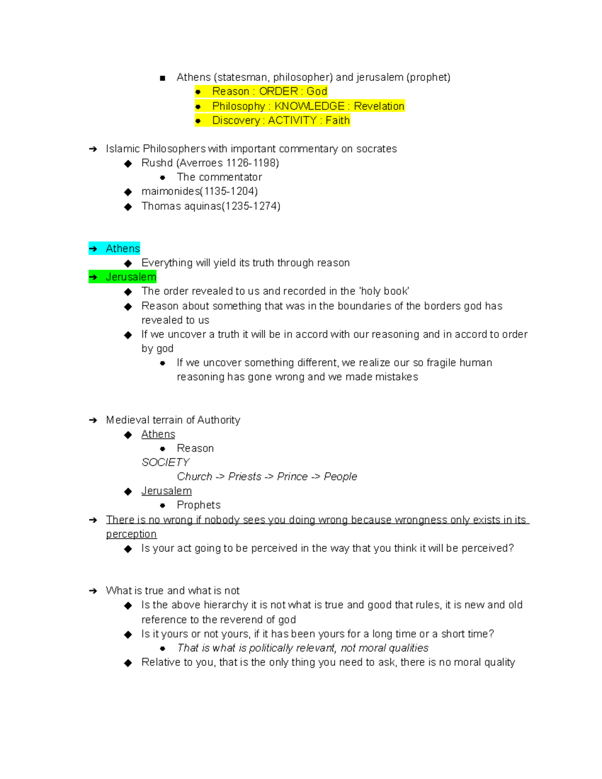 Socrates Philosophy II - Athens (statesman, philosopher) and jerusalem ...