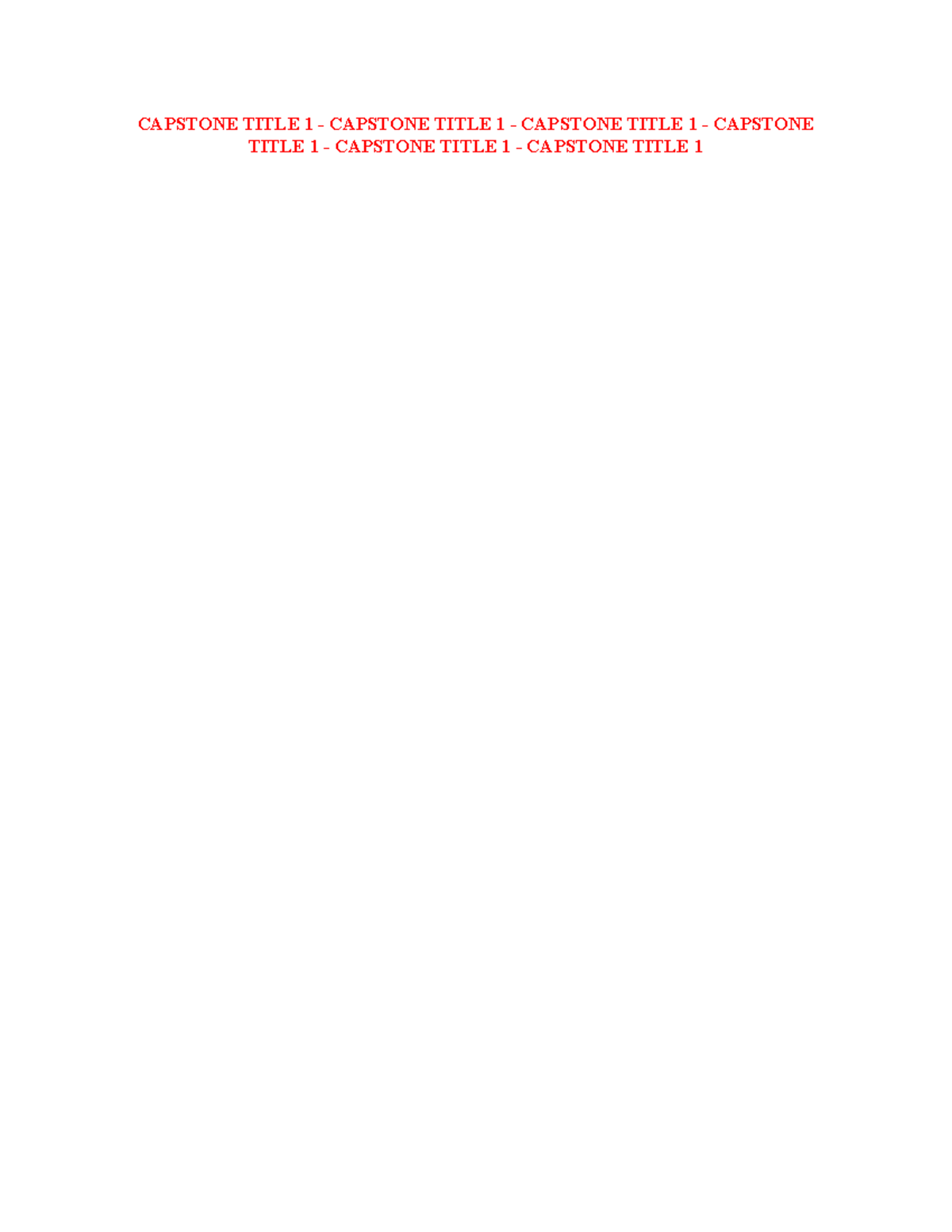AMA- Template - none - CAPSTONE TITLE 1 - CAPSTONE TITLE 1 - CAPSTONE ...