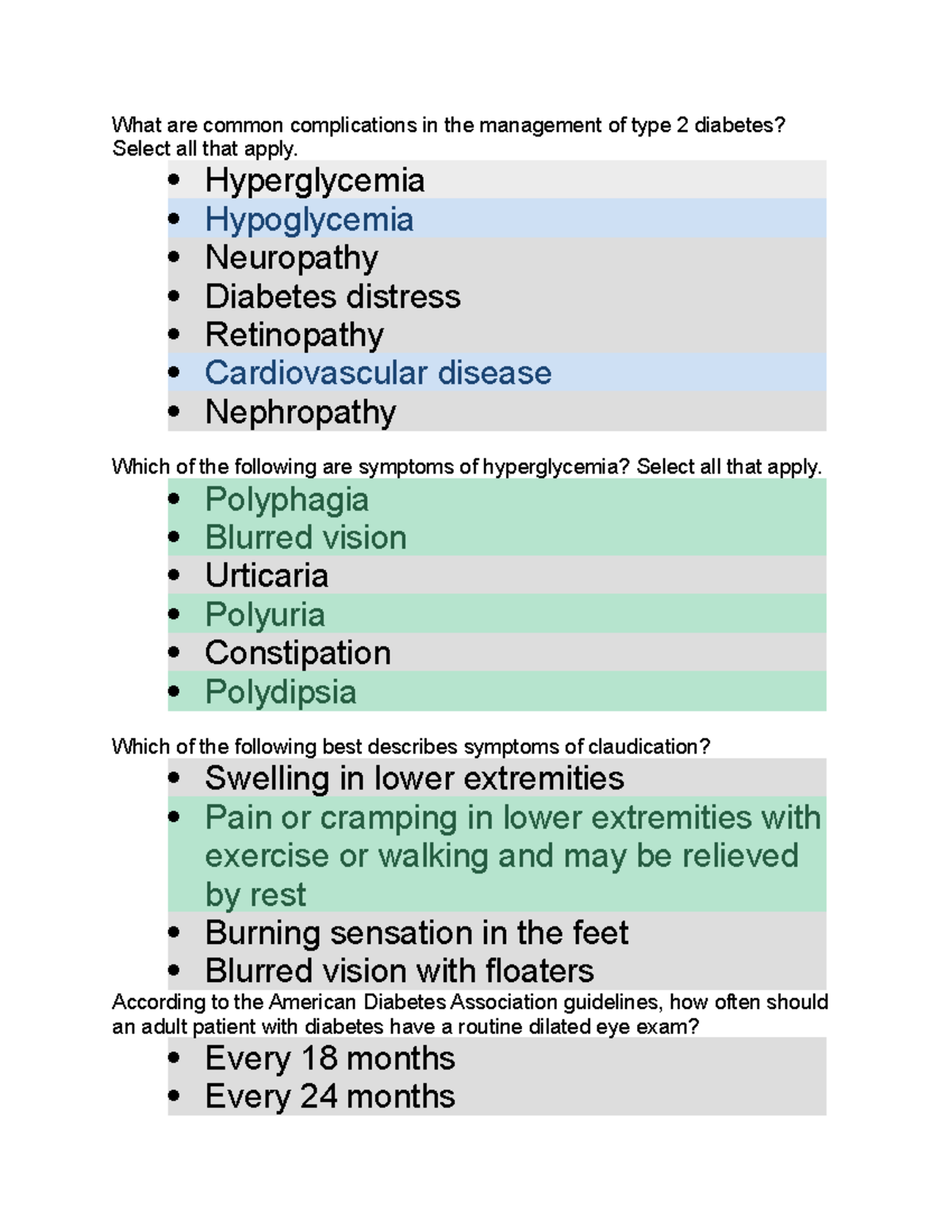 Diabetes mellitus - What are common complications in the management of ...