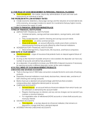 Understanding Financial Planning Process - 1-1 THE REWARDS OF SOUND ...