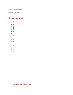 GE ELEC 1 Environmental Science Module VII - Module 7 Module Title ...