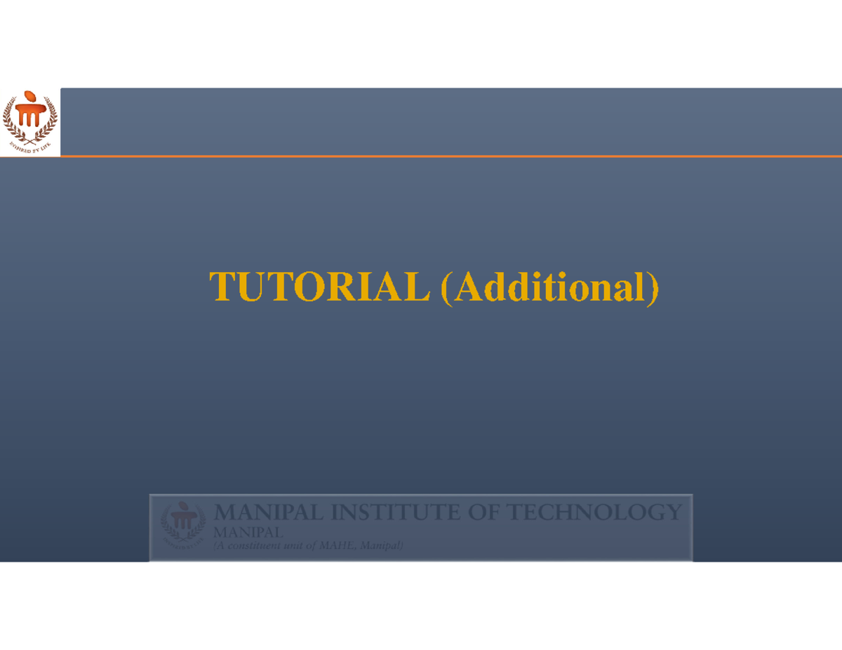 Additional Tutorial Friction - TUTORIAL (Additional) A block weighing 200 kN is resting on an ...