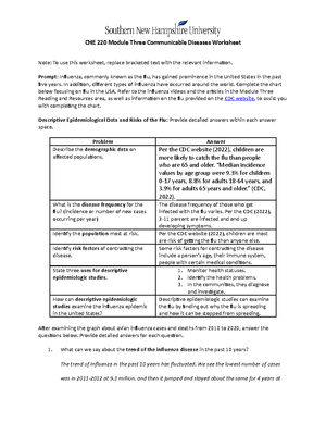 Deadly diseases throughout history - Communicable disease - CHE 220 ...