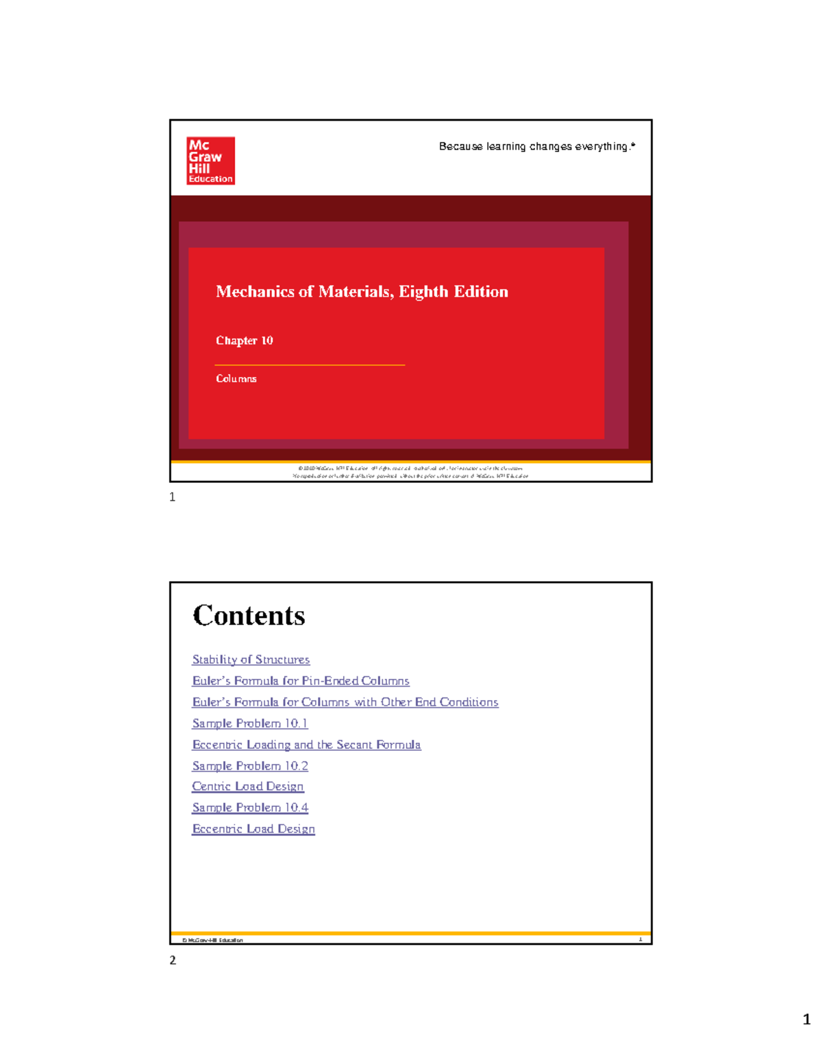 lecture notes chapter 10 - Because learning changes everything ...