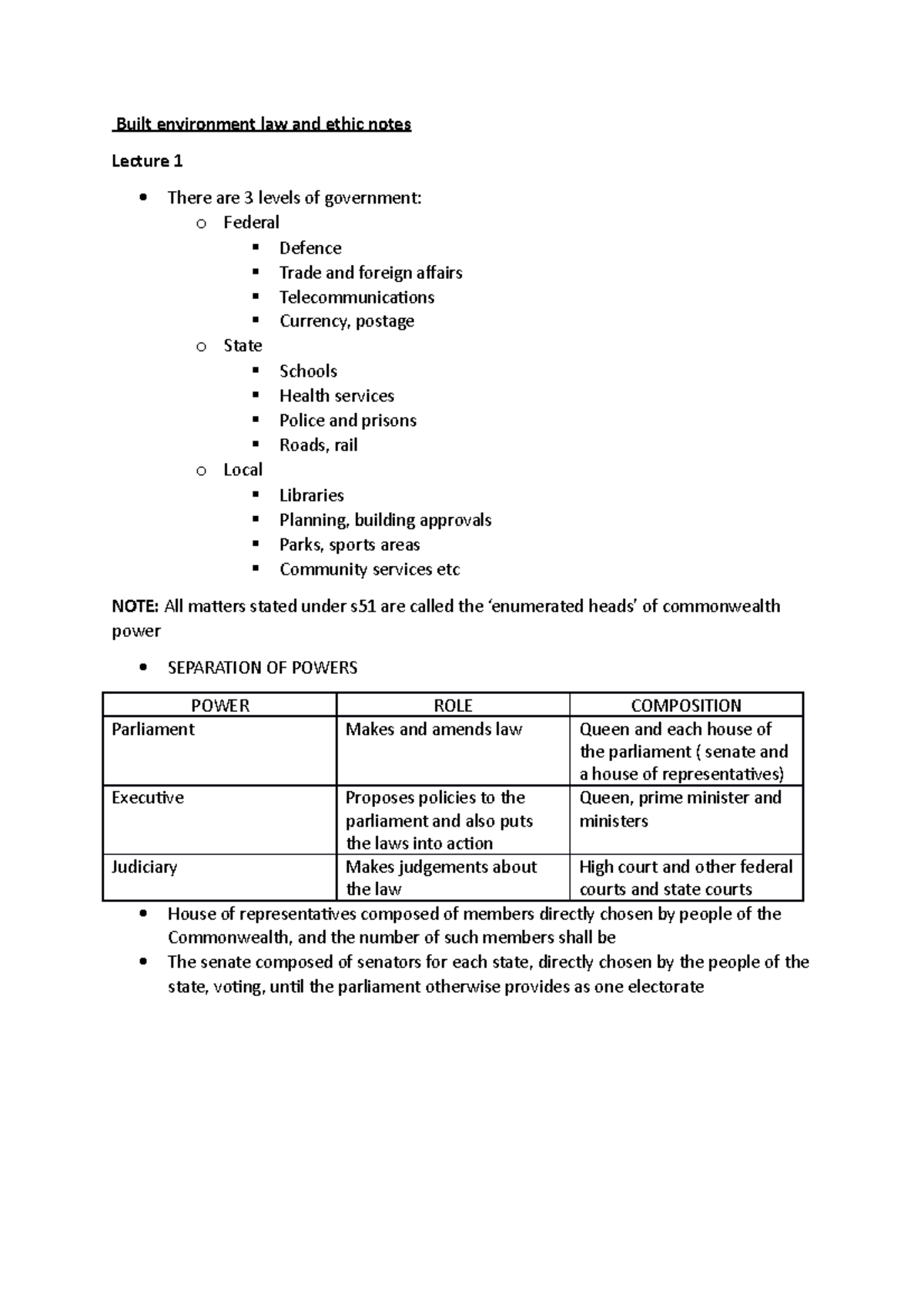 Built environment law and ethics - Contractual obligation created by ...