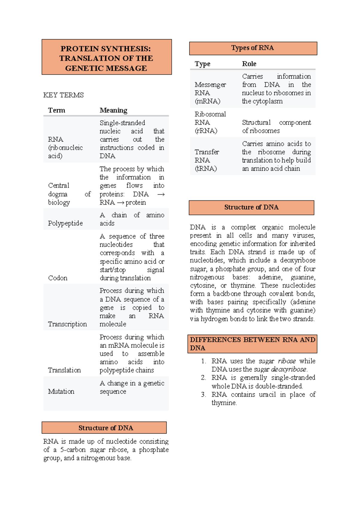 Group 3 Protein Synthesis - Structure of DNA PROTEIN SYNTHESIS ...