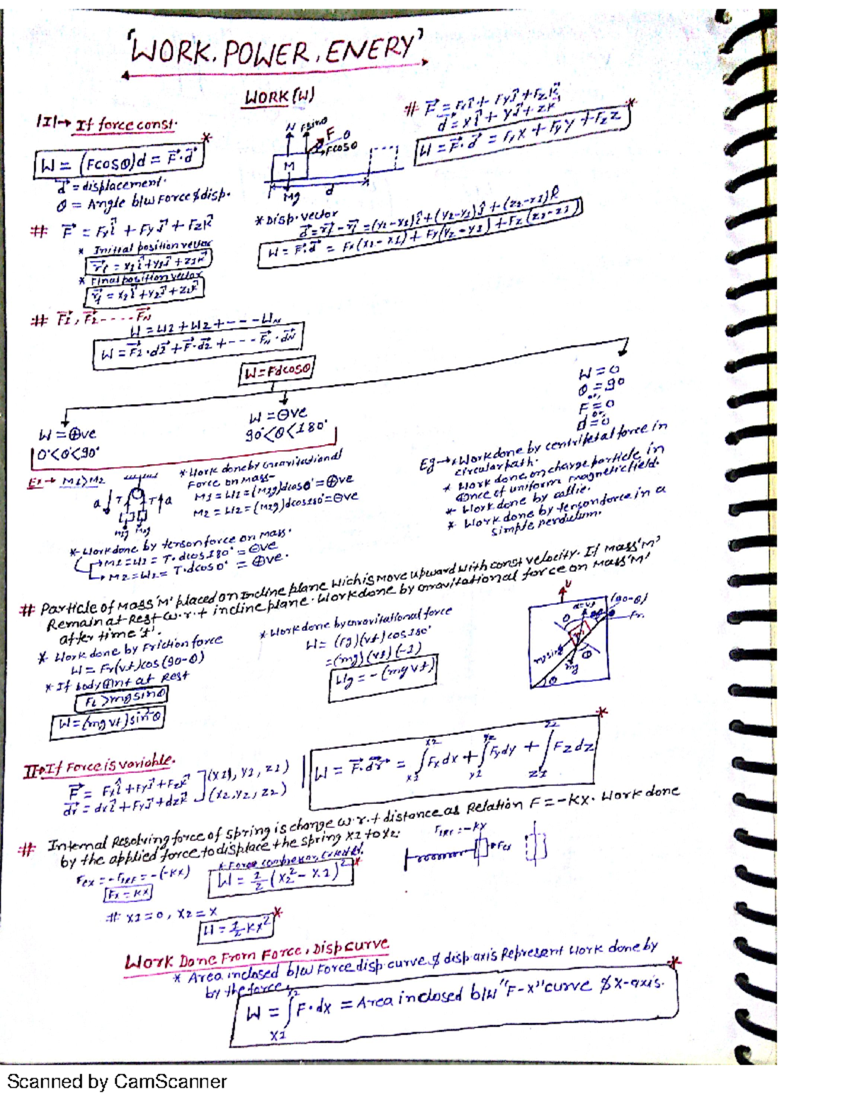 work power and energy - B.tech CSE - Studocu