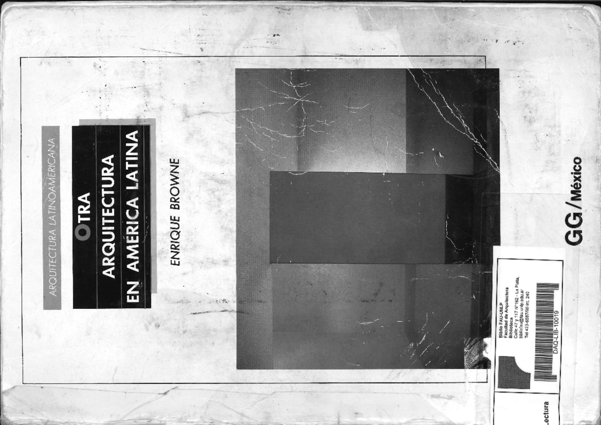 02-Enrique Browne. Otra Arquitectura en América Latina - Historia de la ...