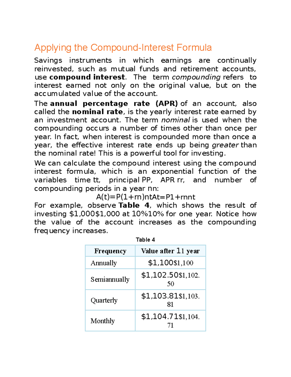 2-2 Reading and Participation Activities Exponential Functions 4 ...