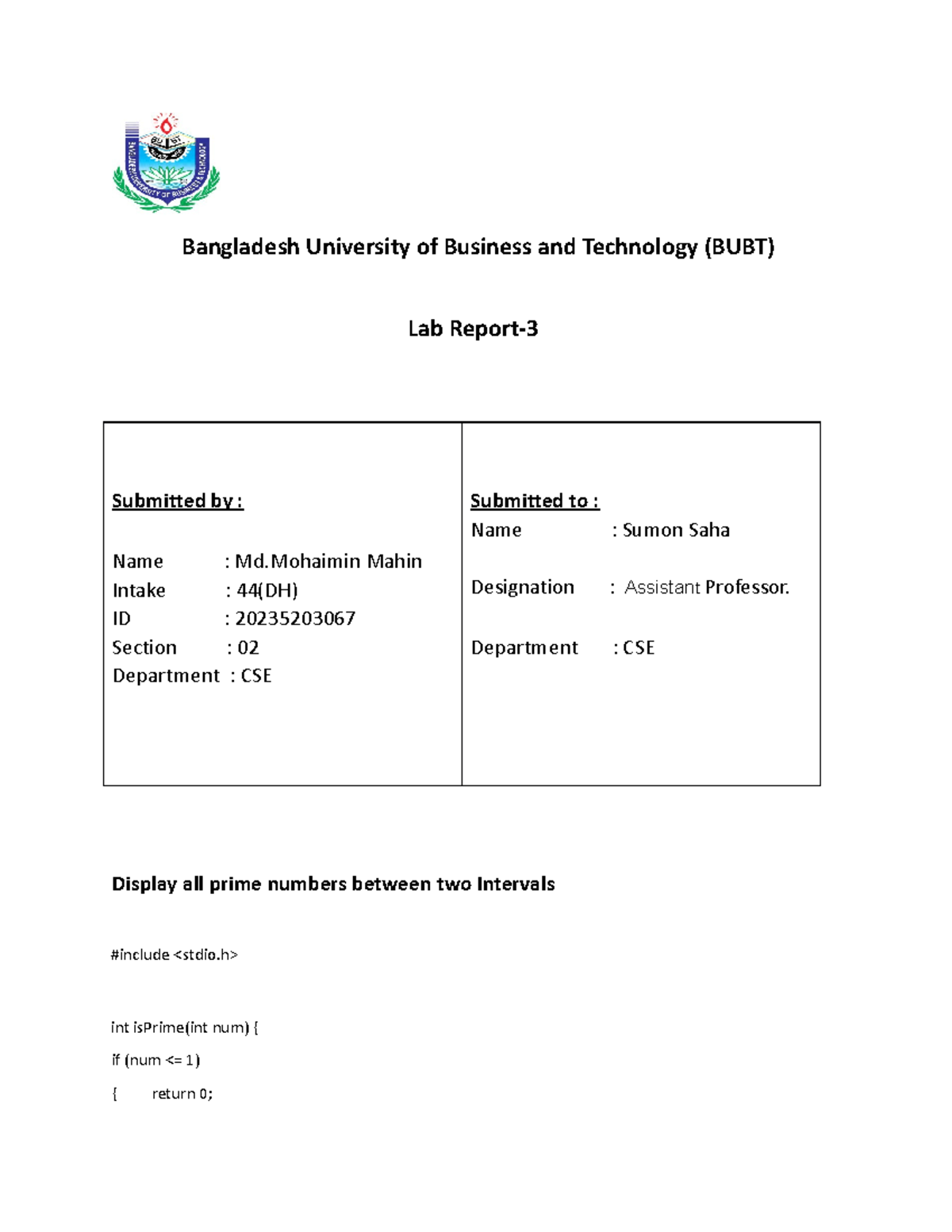 Bangladesh University of Business and Technology copy1 - object ...