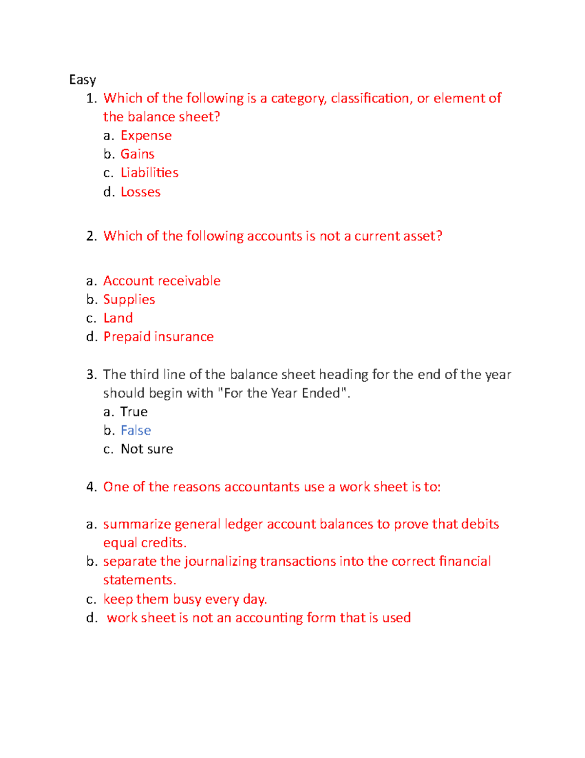 Accounting Cycle 6-7 Questionnaires - Accountancy - Studocu