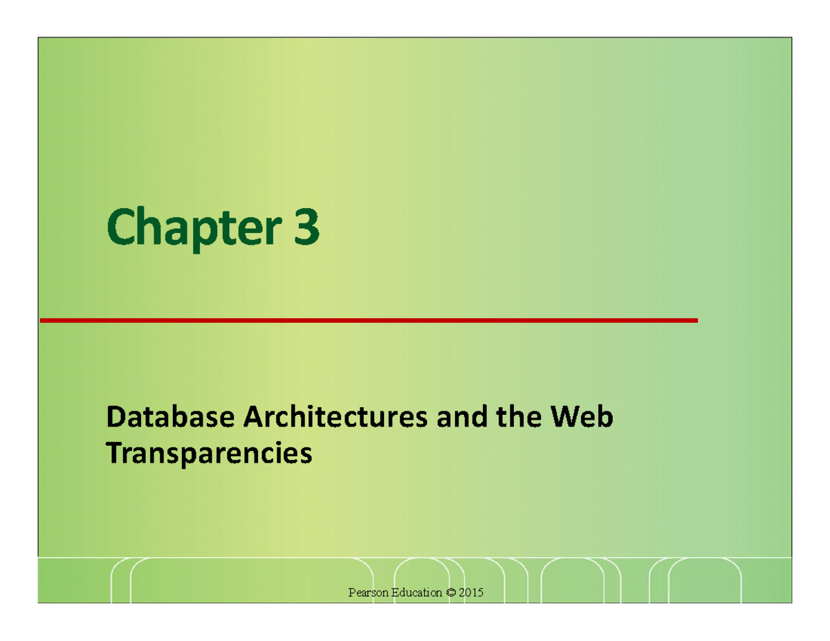 Ch03 - 6th Edition - Lecture material for CSIT115 - Chapter 3 Database ...