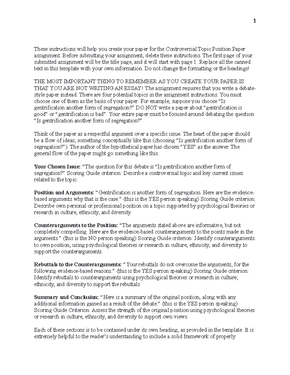 Assignment 7 Template - N/A - These instructions will help you create ...