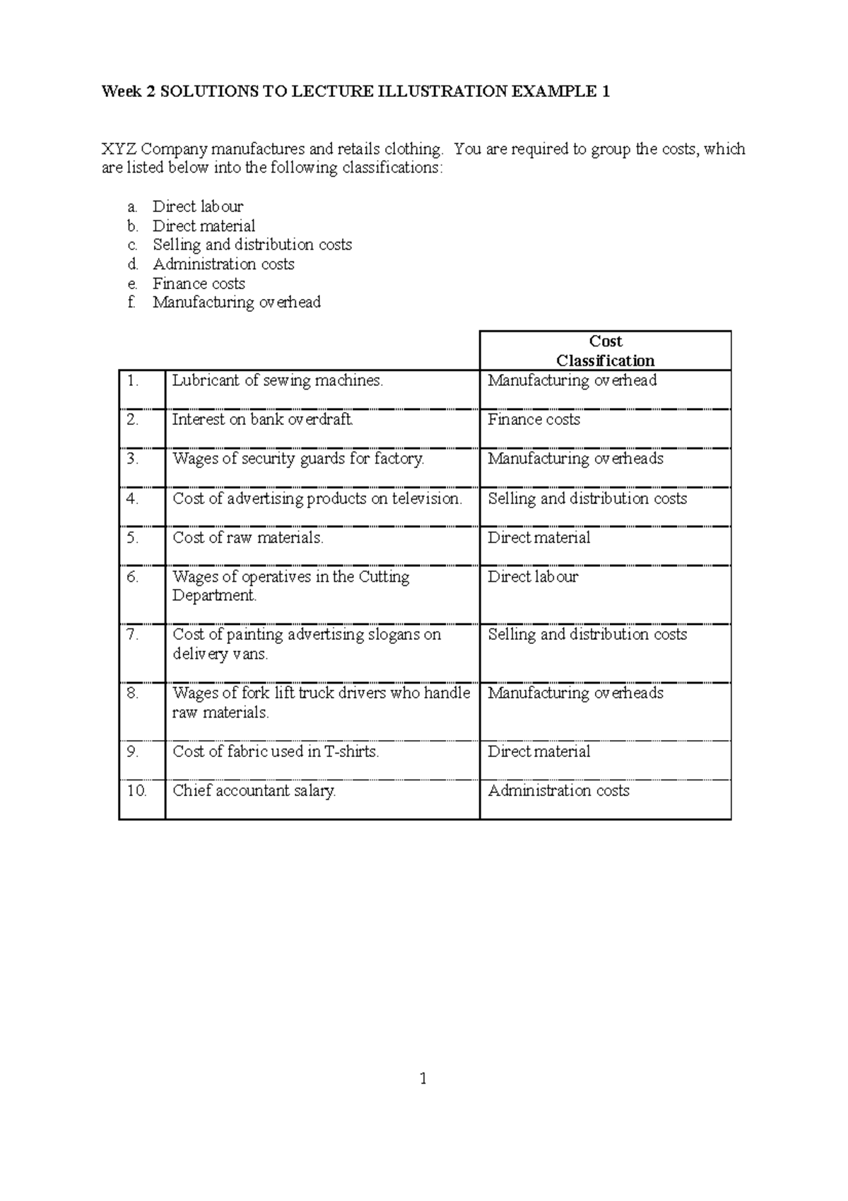 2b Week 2-Lecture Examples-Chp 2-Answers - Week 2 SOLUTIONS TO LECTURE ...