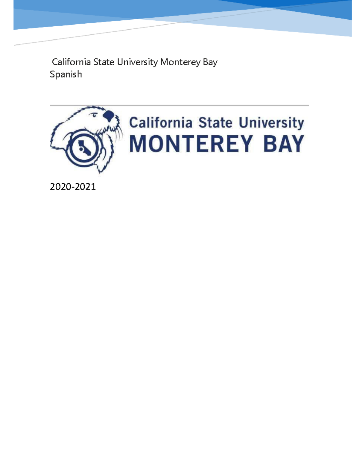 2020-Advanced Spanish Grammar Notes week12 - California State ...