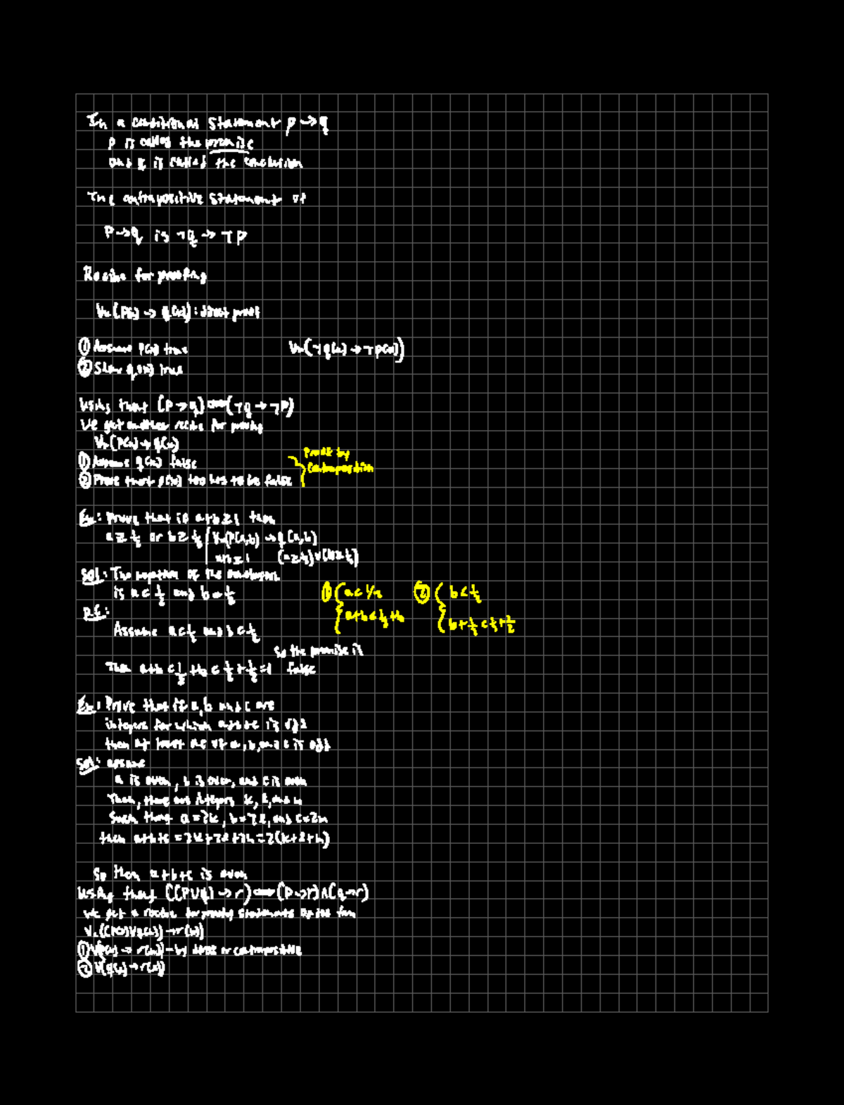Lecture 5 dis - In a conditional statement p of p is called the prince ...