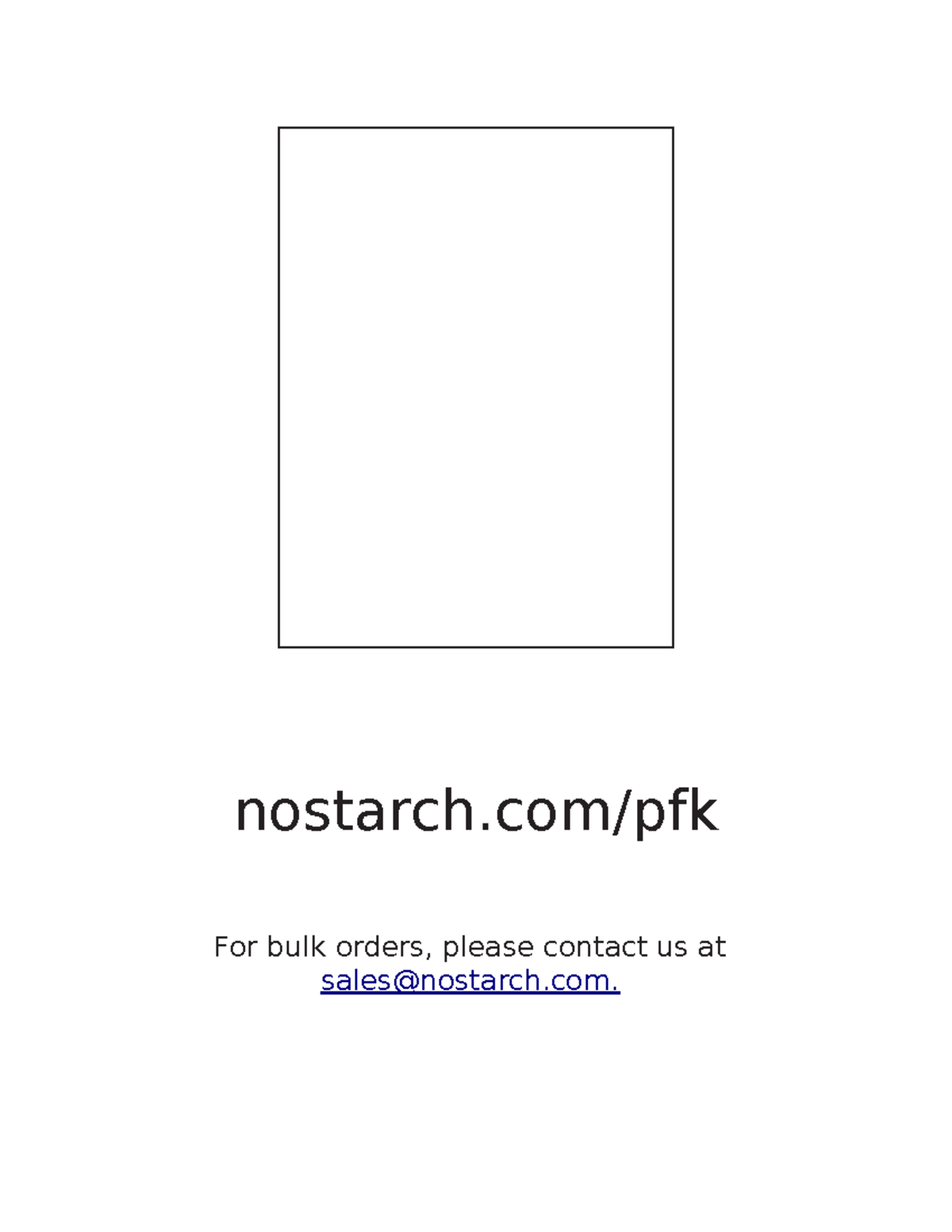 Pythonfor Kids Lesson Doc - nostarch/pfk For bulk orders, please ...