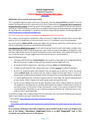 Cs1231-important-definitions - Important Definitions for CS1231S ...