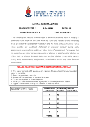 NS Grade 8 Revision Papers Booklet June 2020 1587131765 - GRADE 8 ...