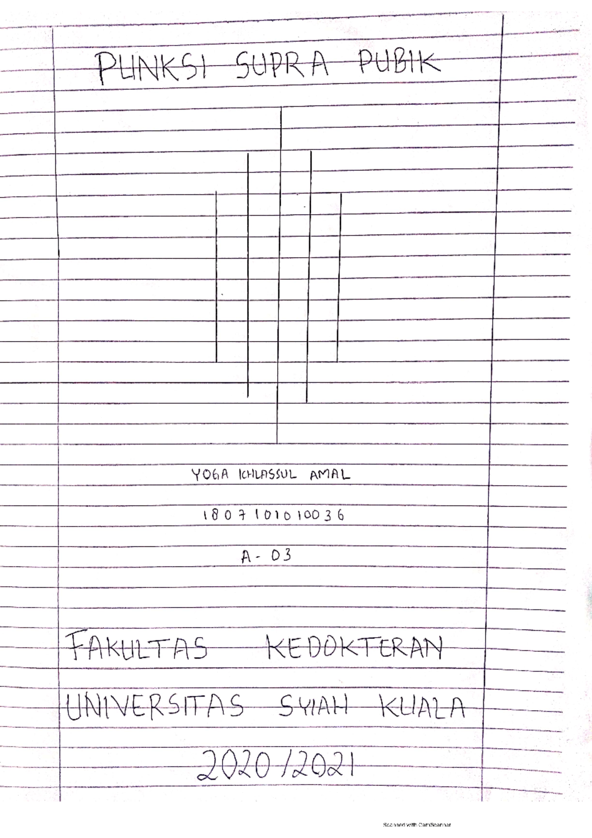 Workplan Punksi Suprapubik - Pendidikan Dokter - Studocu