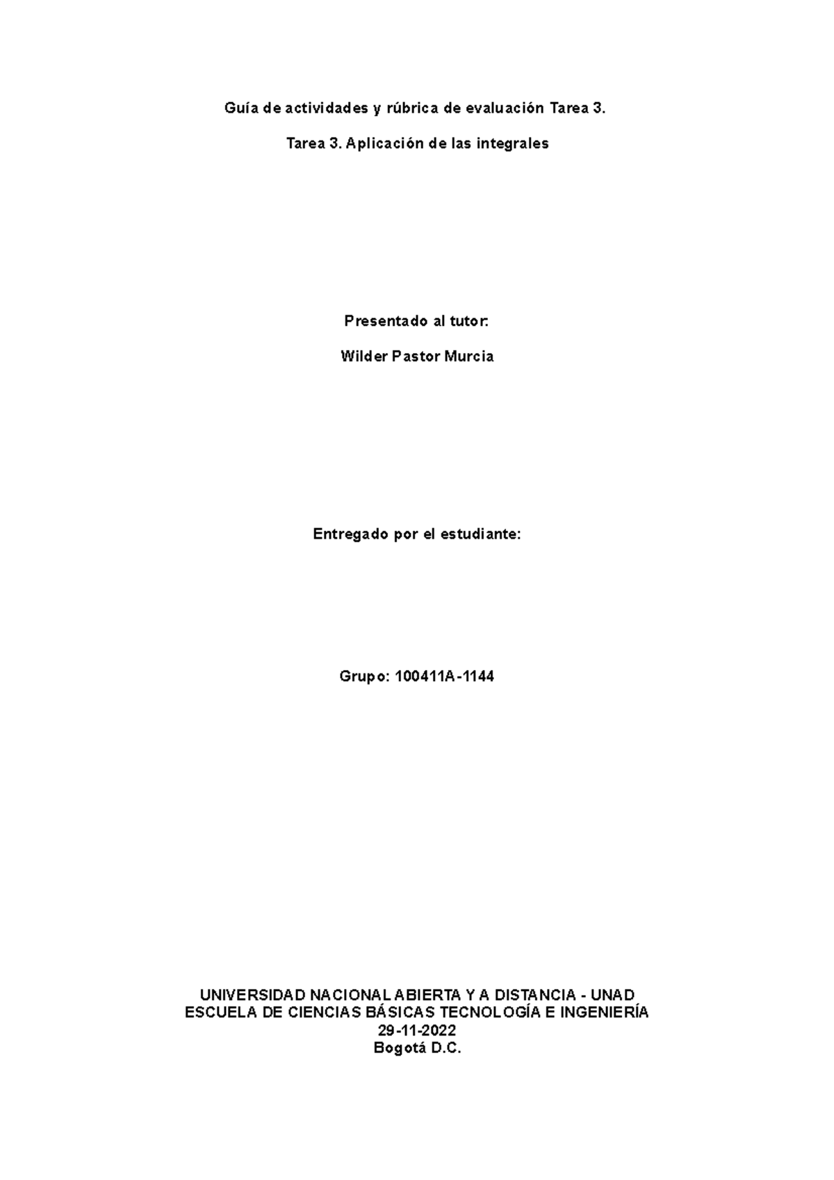 Unidad 3 Grupo-1000411 A-1144 - Guía de actividades y rúbrica de ...