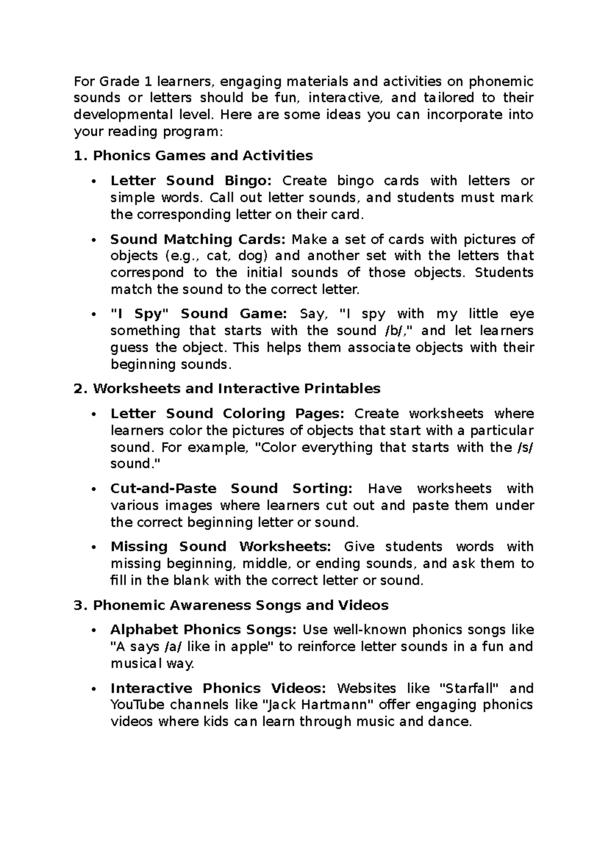 For Grade 1 learners reading materials - For Grade 1 learners, engaging ...