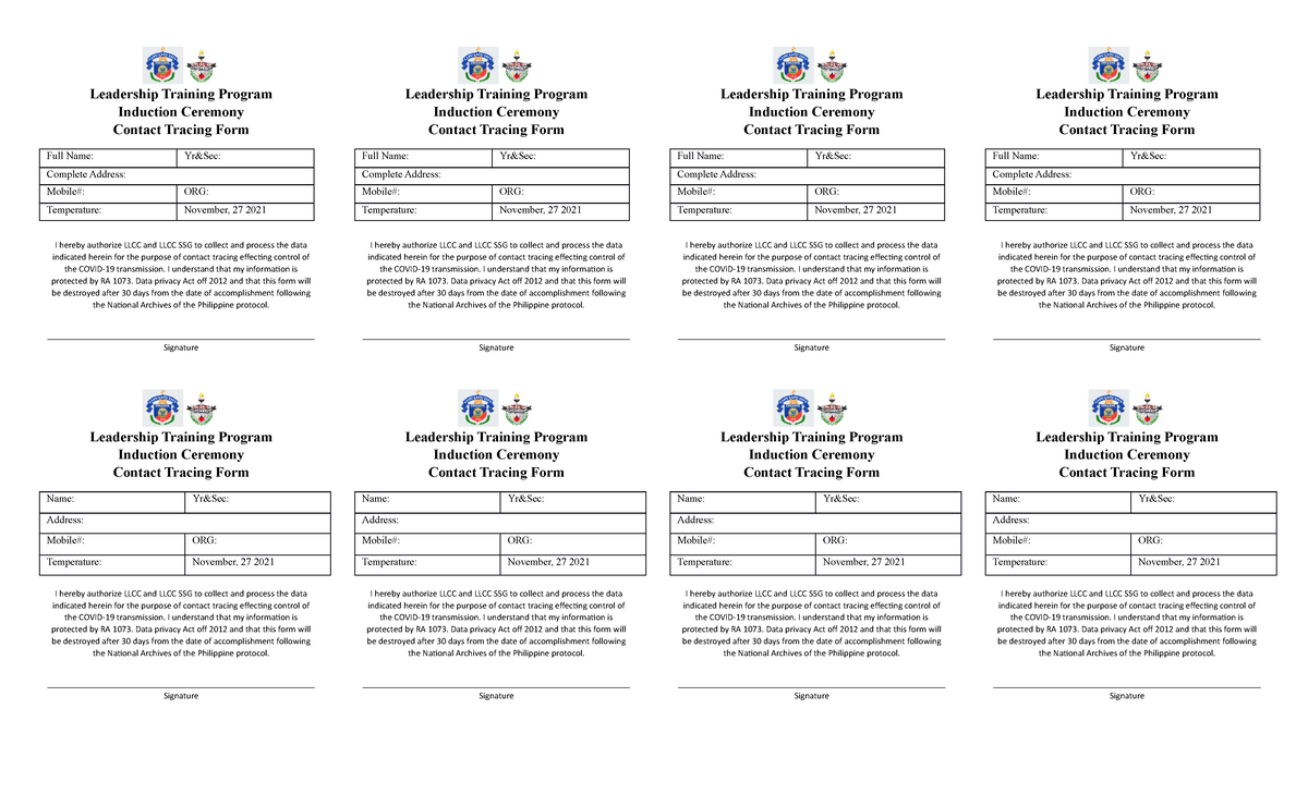 Contract-Tracing-1 - Contract-Tracing-1 - Leadership Training Program ...