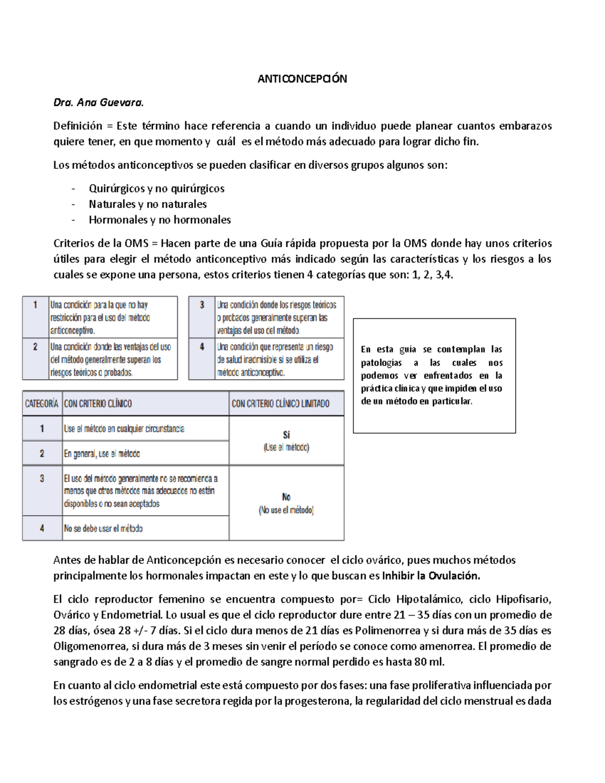 De la anticoncepción - Warning: TT: undefined function: 22 Warning: TT: undefined function: 22 ...