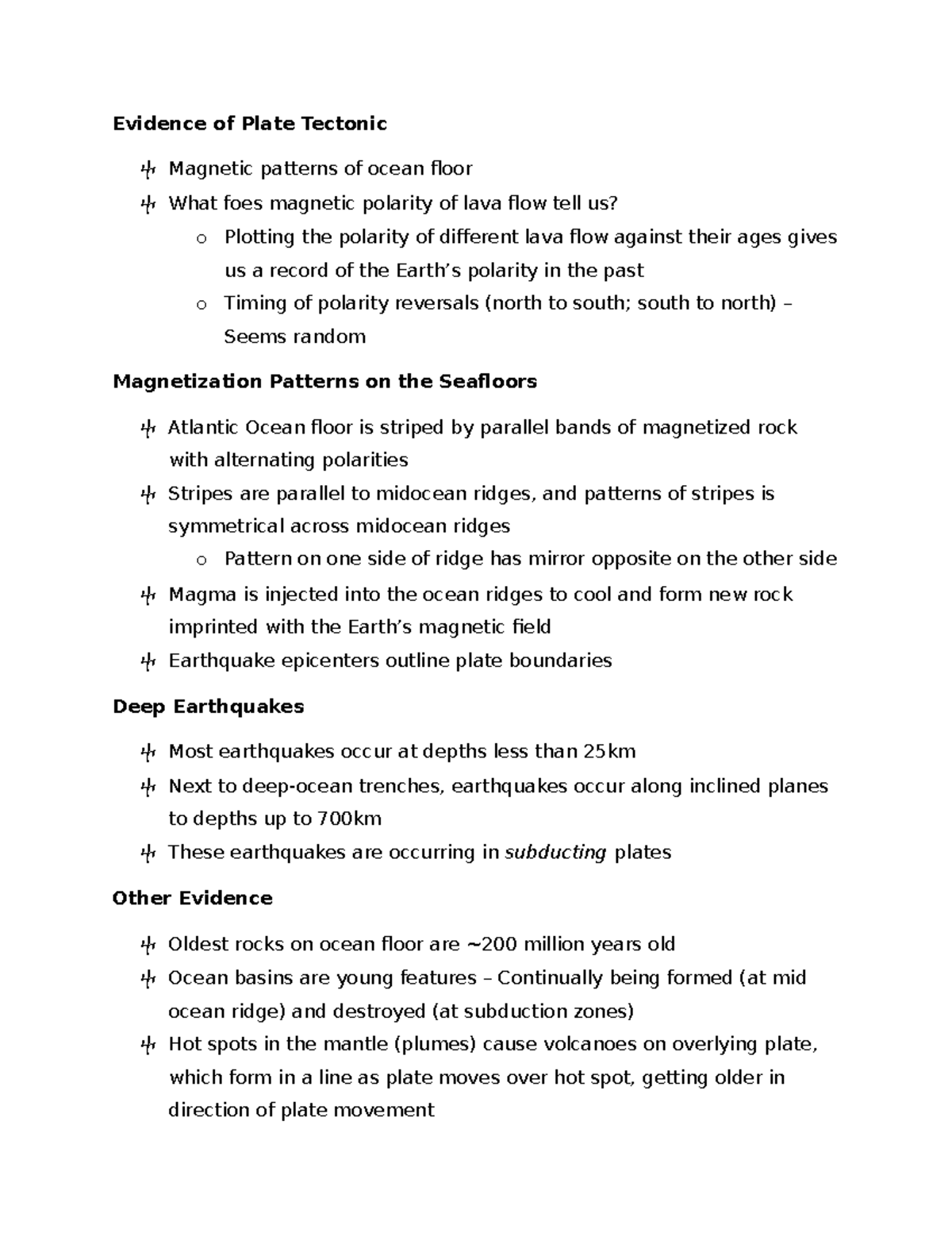 Nat Dis 06 - Dr. Stephen Wisner - Evidence of Plate Tectonic ⴕ Magnetic ...