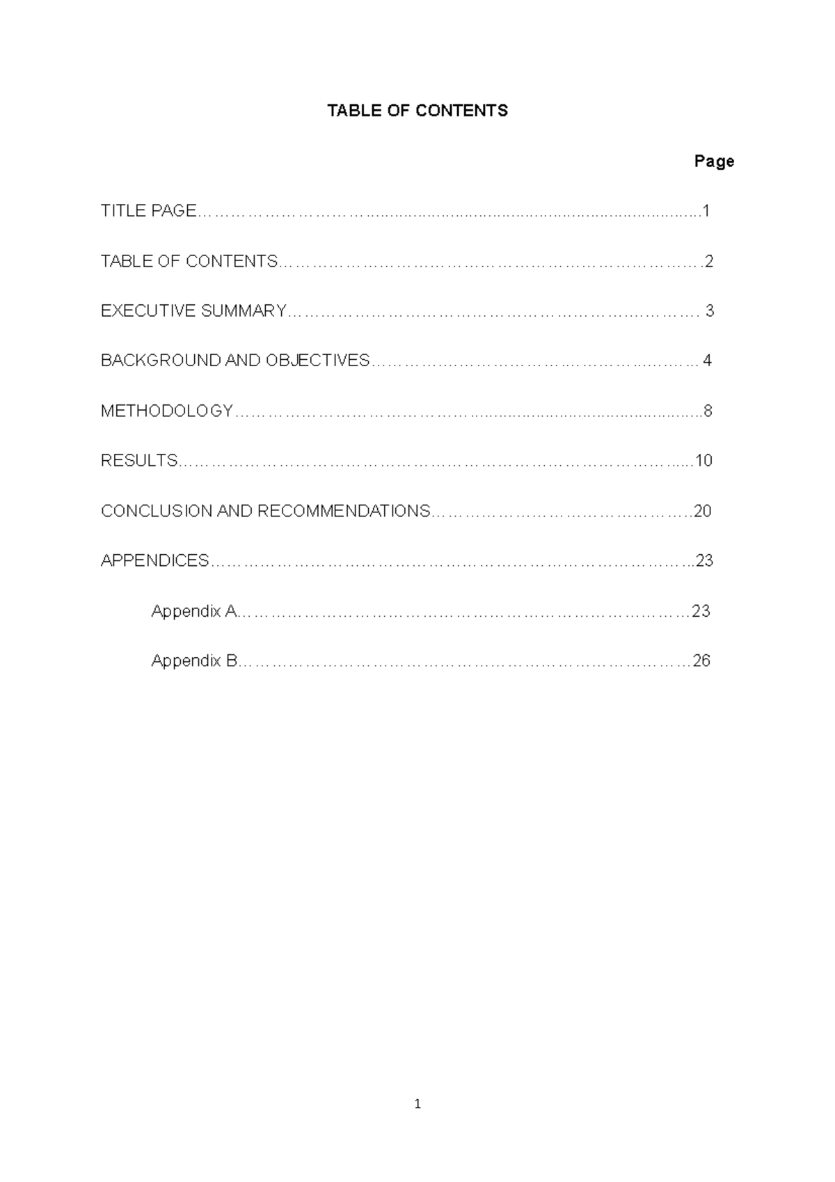 Survey Report - This is a research study - TABLE OF - Studocu