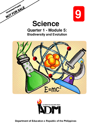 Q2-Science-9 Module-1-1 - Science Quarter 2 – Module 1: The Electron ...