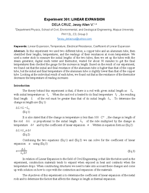 Kinemtatics - EXPERIMENT 203: TORQUE: SECOND CONDITION OF EQUILIBRIUM ...